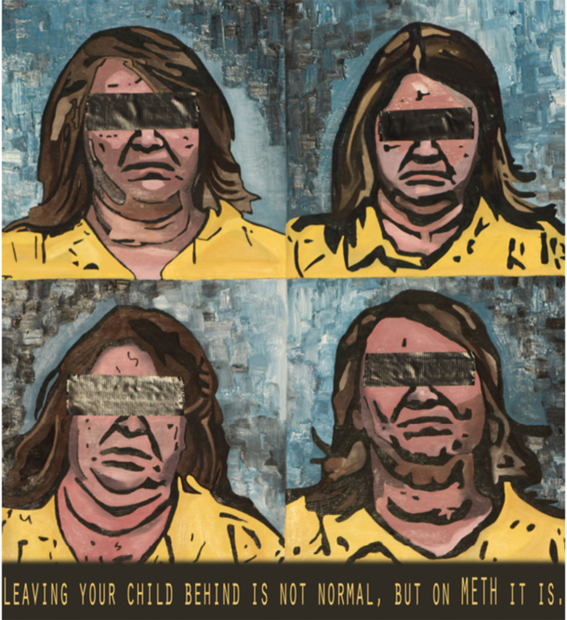 Can GRHS Artist's Moving Painting 'Meth Mom' Win State Contest ...