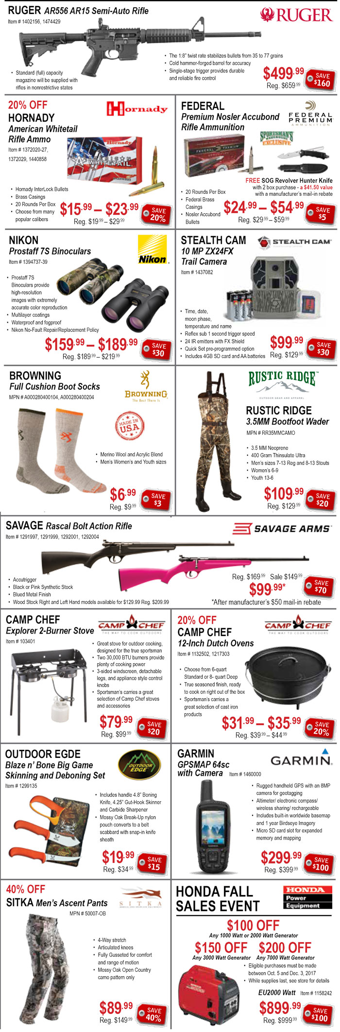 Get Prepared Before Your Hunt! Sportsman's Has the Supplies You Need ...