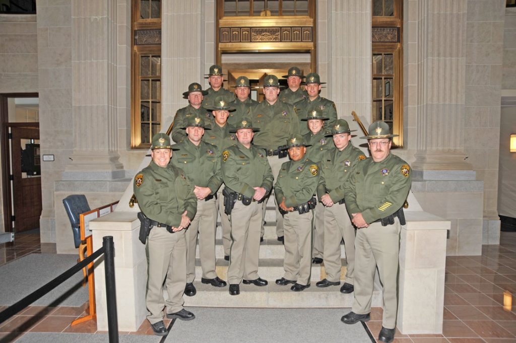 Wyoming Highway Patrol Trooper Class 93 Commissioned - SweetwaterNOW