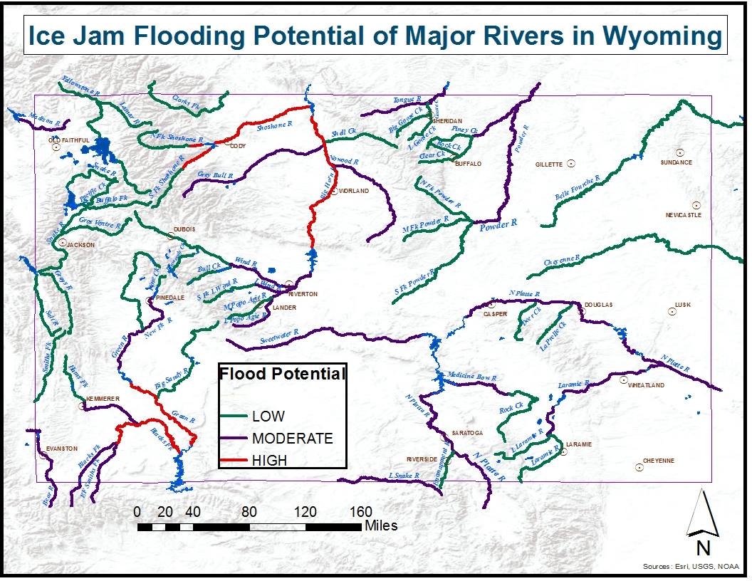 Ice Jam Flooding Possible In Near Future - SweetwaterNOW