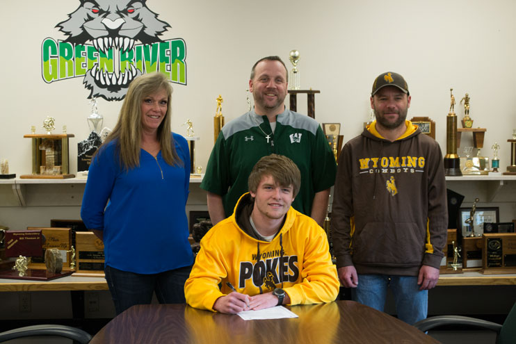 GRHS Football Standout Signs Letter of Intent to Play at UW - SweetwaterNOW