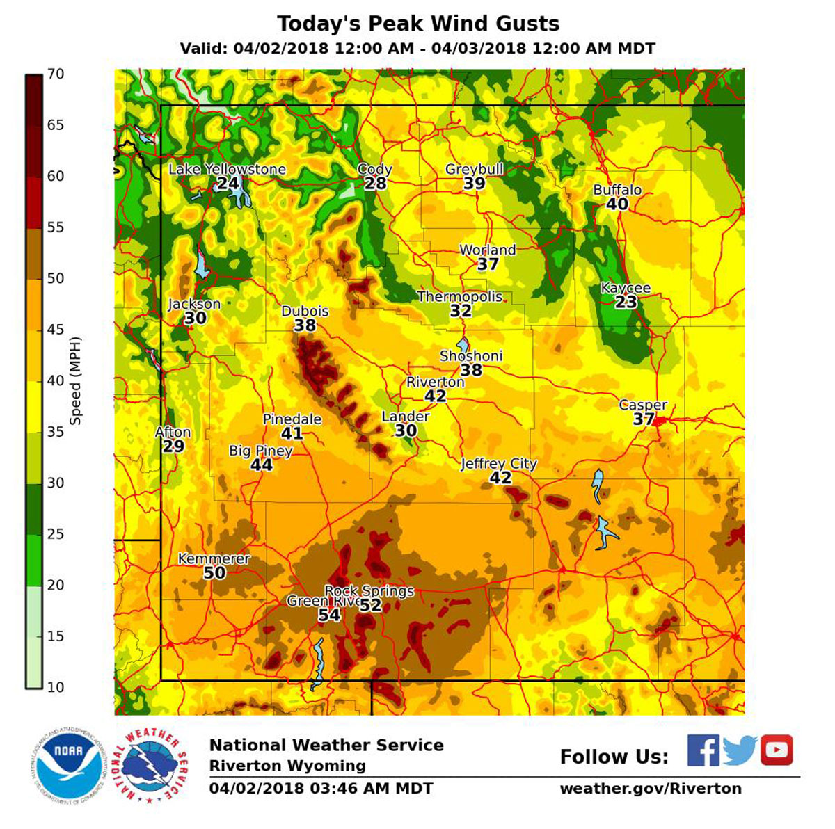 High Winds Today And Tonight - SweetwaterNOW