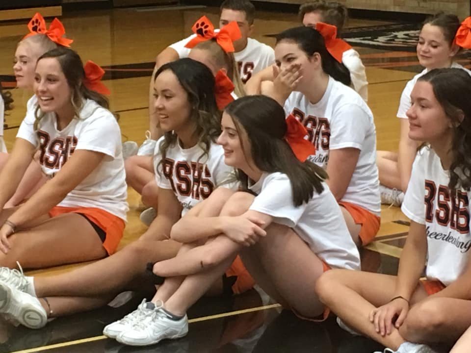 (PHOTOS) Gone Camping: RSHS Cheerleaders Teach Dozens of Little Girls ...