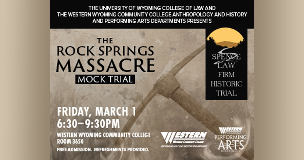 Rock Springs Massacre Mock Trial Takes Place at Western - SweetwaterNOW