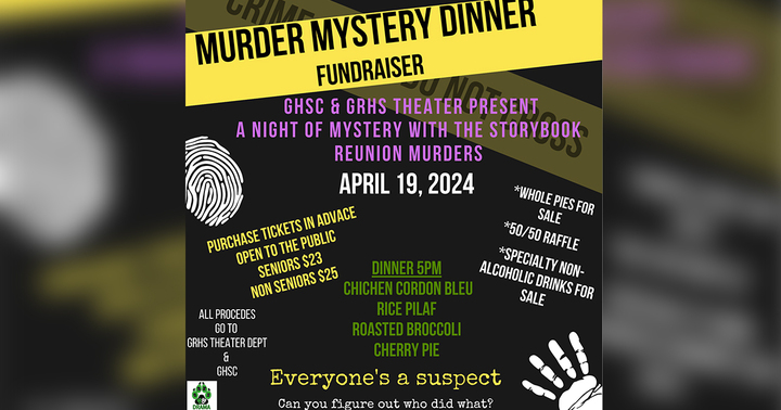 Treat Yourself to a Murder Mystery Fundraiser Dinner - SweetwaterNOW