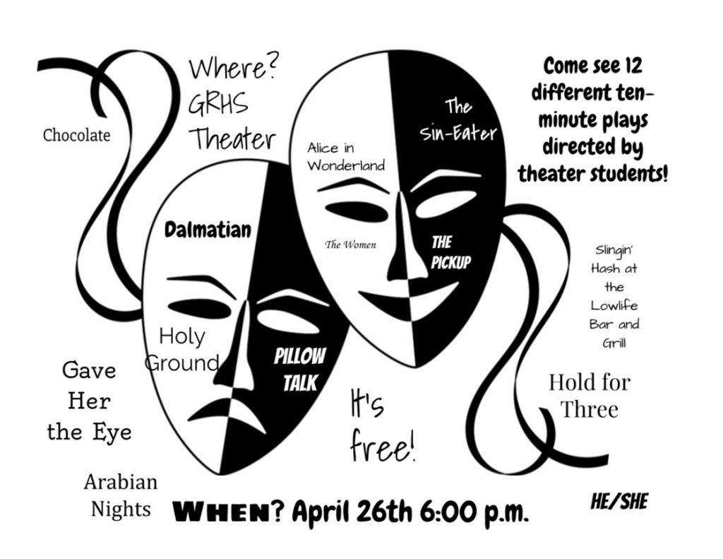 GRHS Presents Student Directed One Act Plays - SweetwaterNOW