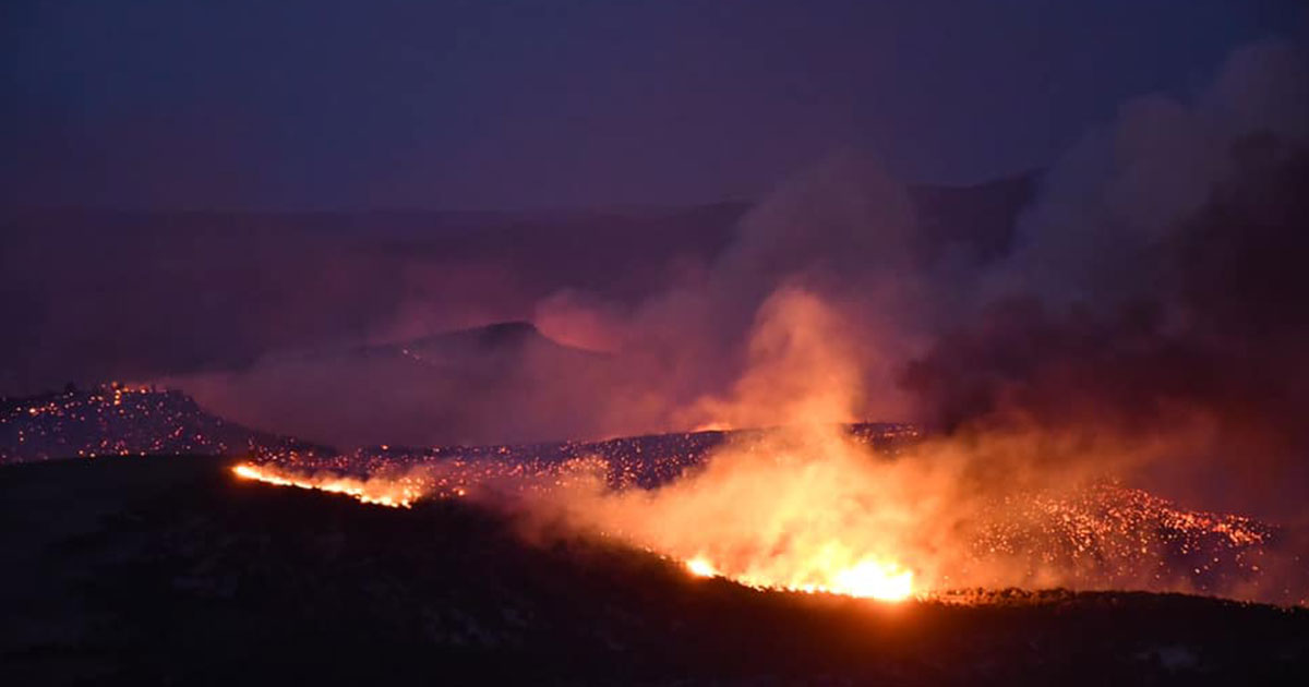 Minimal Containment on Richard Mountain Fire - SweetwaterNOW