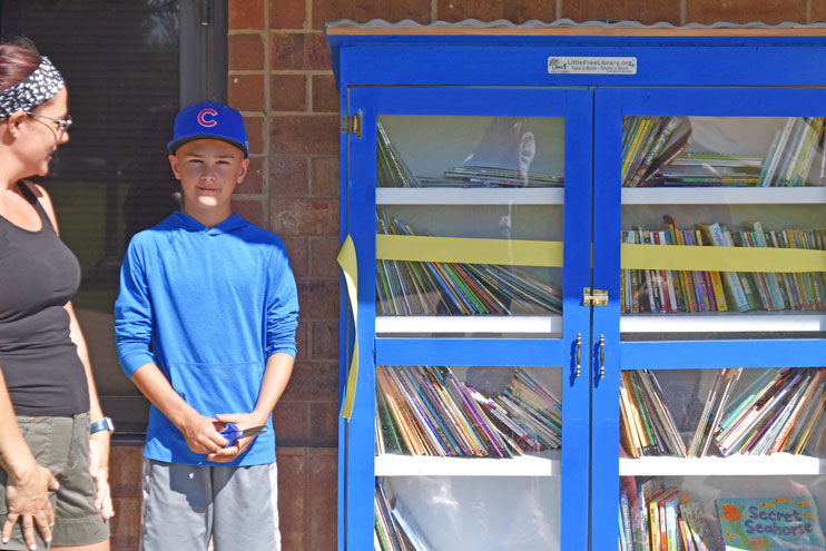 Truman Elementary Opens Little Free Library - SweetwaterNOW