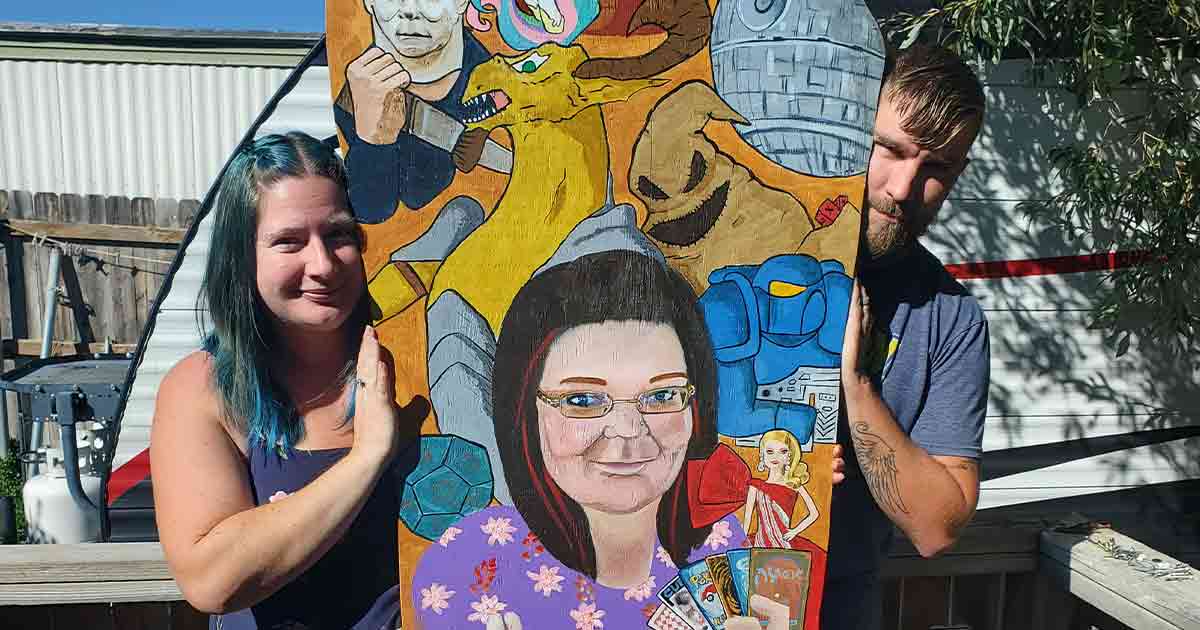 Art Duo Creates Boot Mural for 'Kickin’ It' Program - SweetwaterNOW