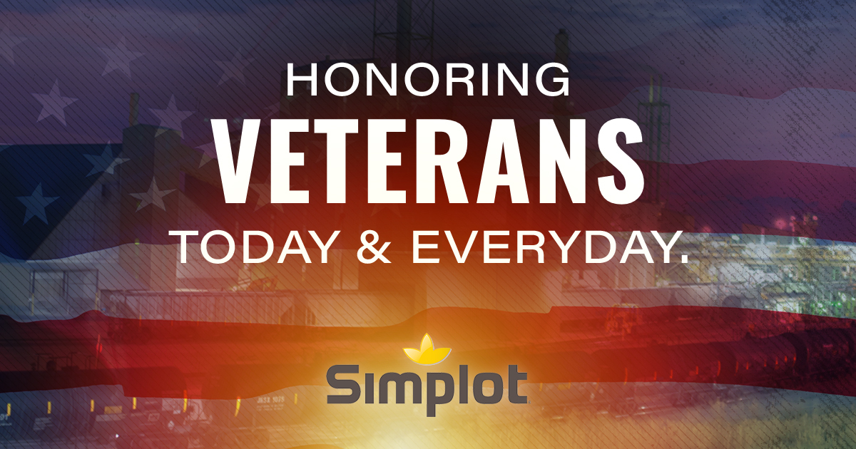 The J.R. Simplot Company Extends Thank You to Veterans - SweetwaterNOW