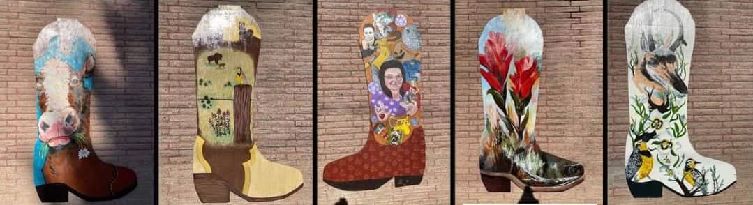 Boot Murals Attract Locals and Visitors - SweetwaterNOW