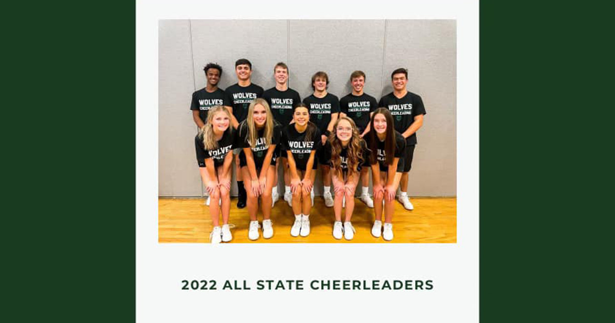 Wolves Cheer Celebrates All-State Selections - SweetwaterNOW
