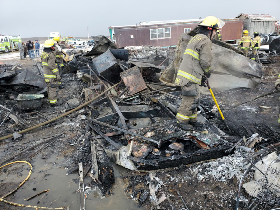 Fire Near Jamestown Causes Substantial Damage - SweetwaterNOW