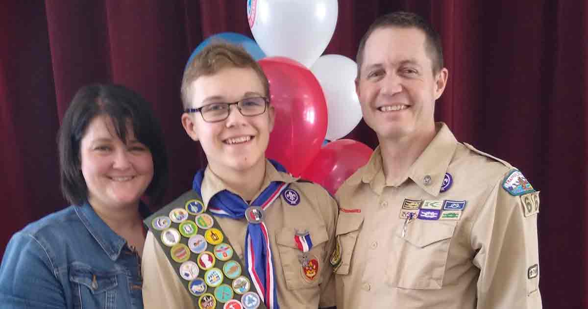 Local Boy Scout Earns Eagle Scout after Completing Landscaping Project ...