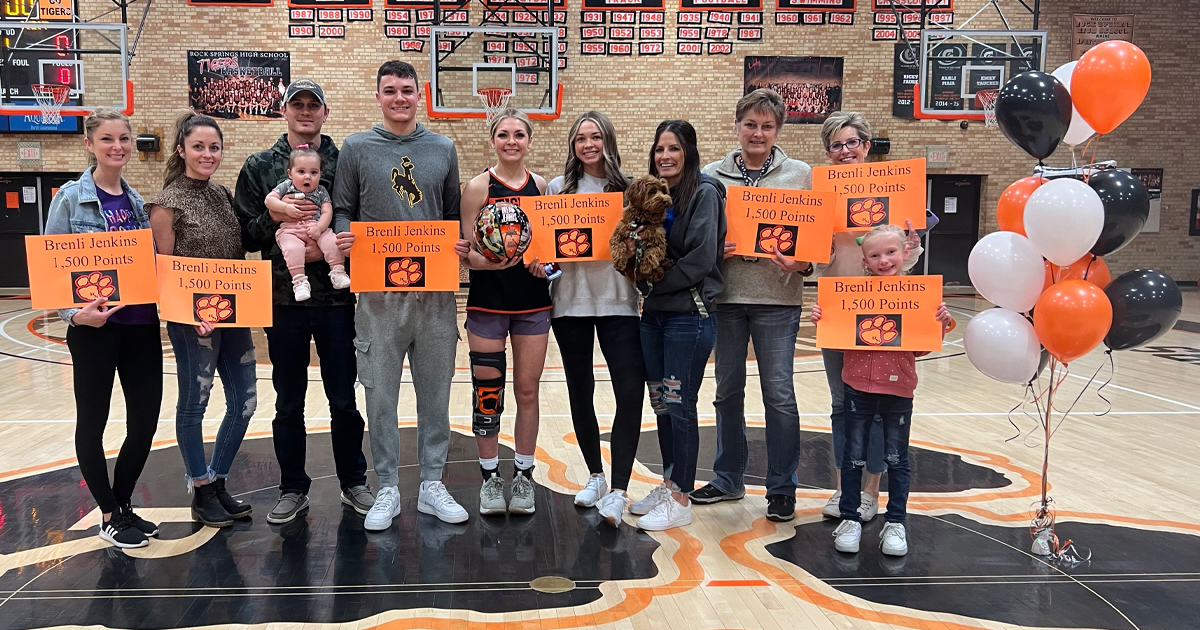 Brenli Jenkins Caps Outstanding Career Passing 1,500 Total Points ...