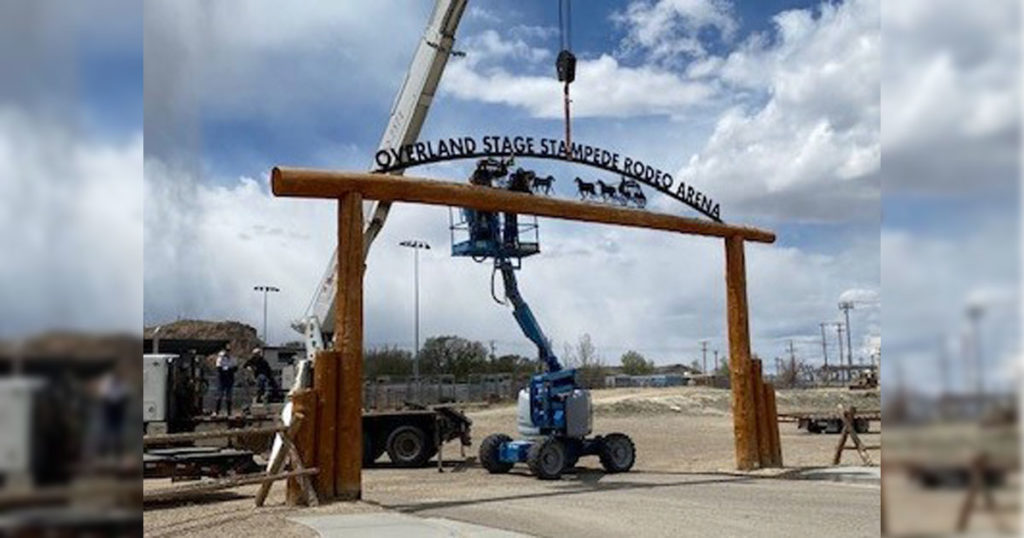 Green River Rodeo Grounds Unveils New Signs In Time for Overland Stage ...