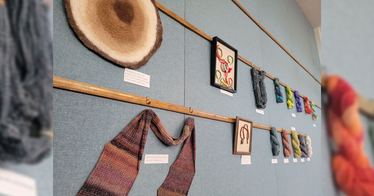 Fiber Arts Exhibit on Display at White Mountain Library - SweetwaterNOW