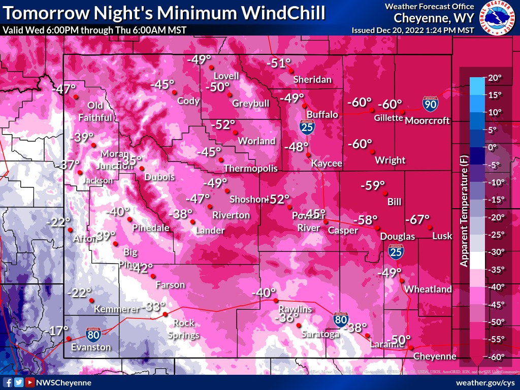 National Weather Service Forecasting Bitter Wind Chills Statewide ...