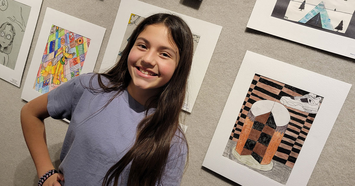 Pilot Butte Students Artwork Now on Display at CFAC - SweetwaterNOW