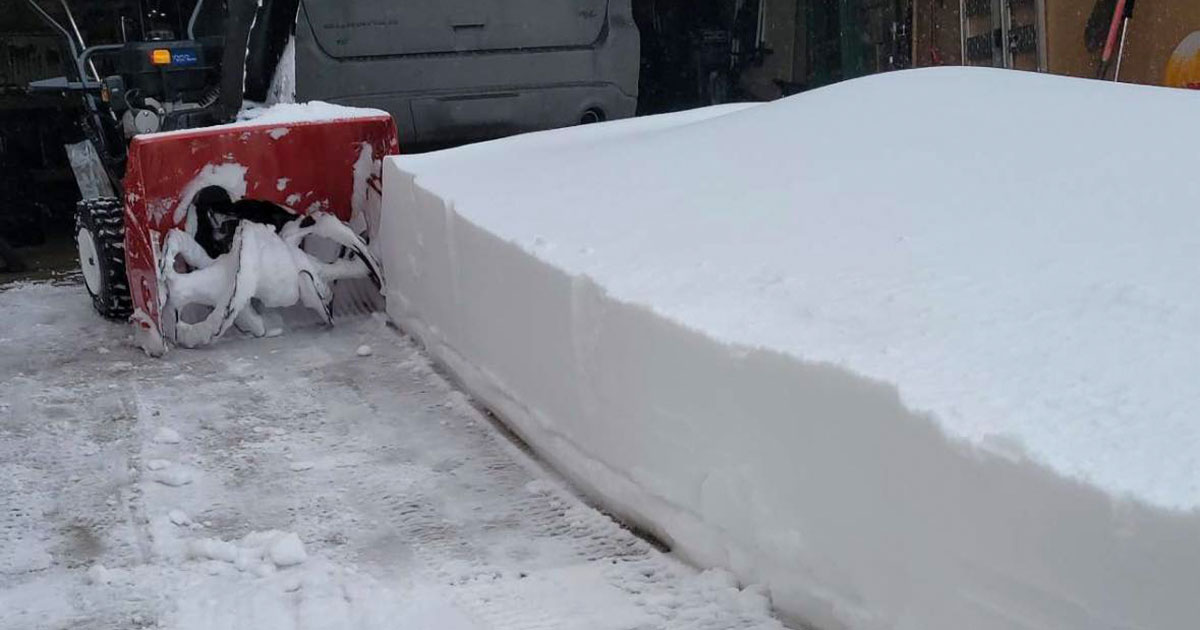 Final Snowfall Totals Show Most of Sweetwater County Received over 1 ...