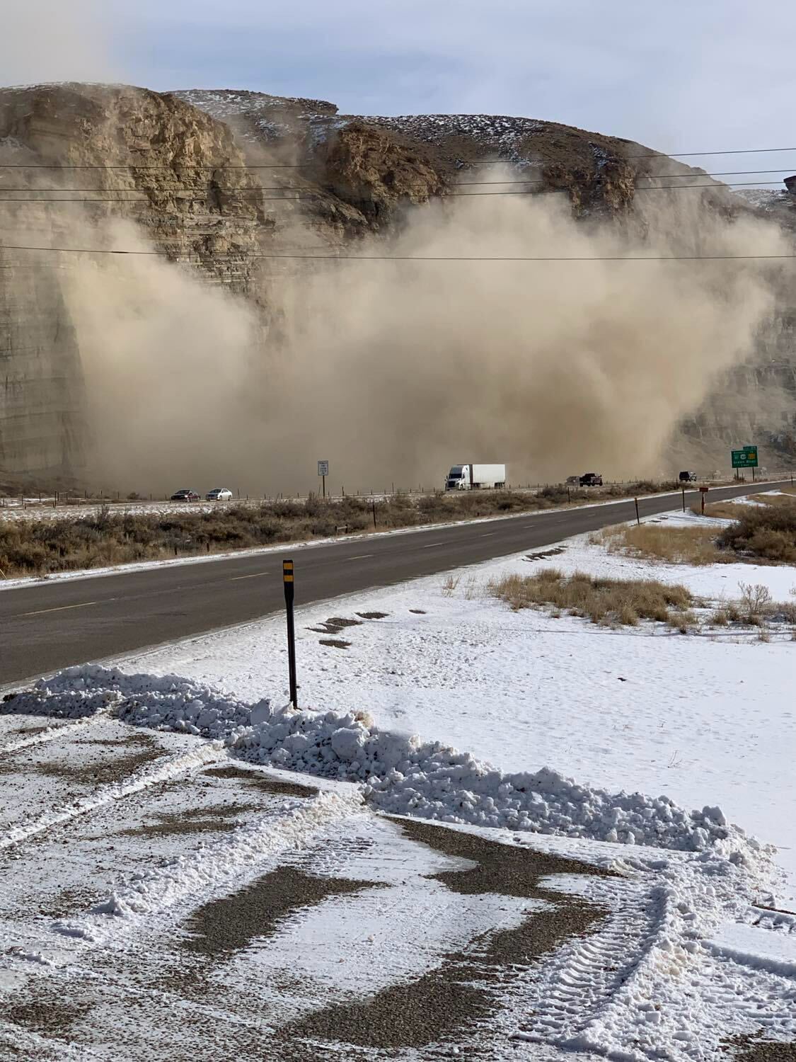 Reader Shares Photos of Thursday Rockslide - SweetwaterNOW