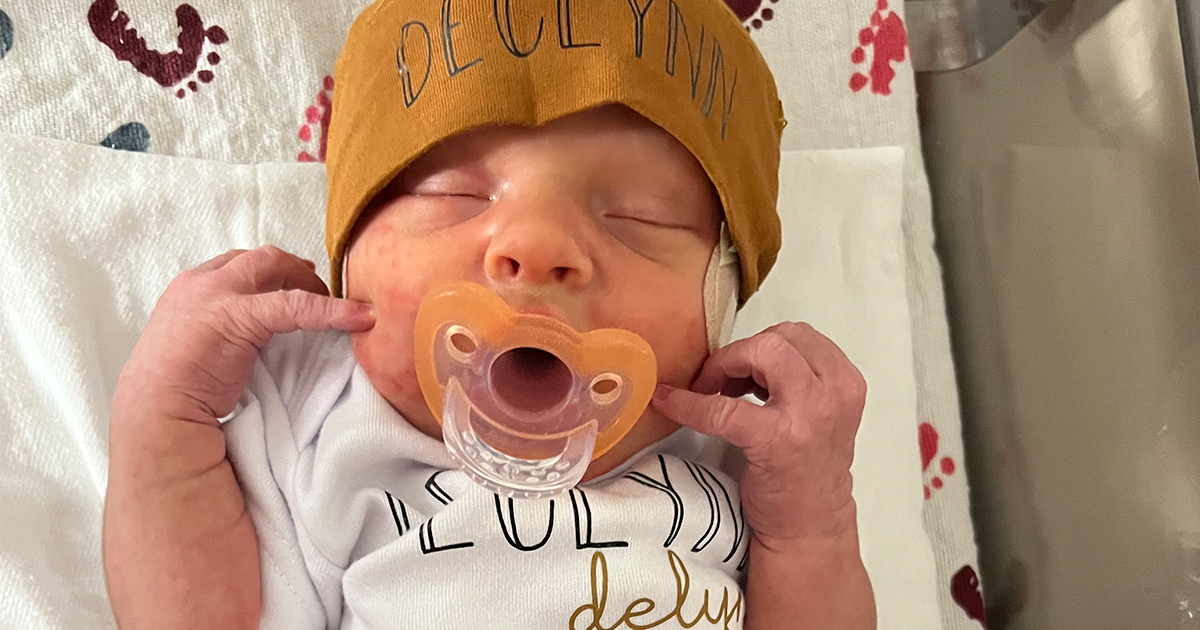 Birth Announcement: Declynn Delynn Daniels - SweetwaterNOW