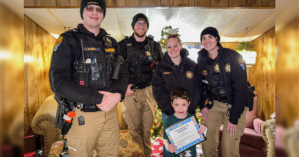 Local 6-Year-Old Boy Recognized for Heroism - SweetwaterNOW