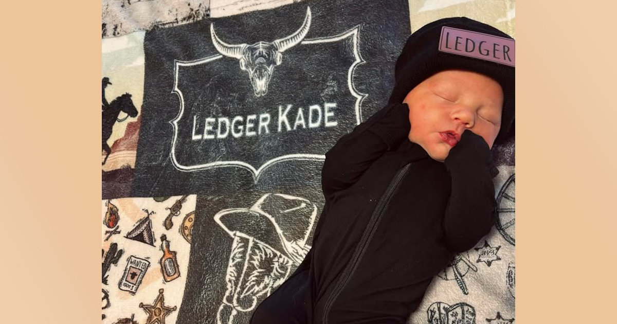 Birth Announcement: Ledger Kade Arnell - SweetwaterNOW