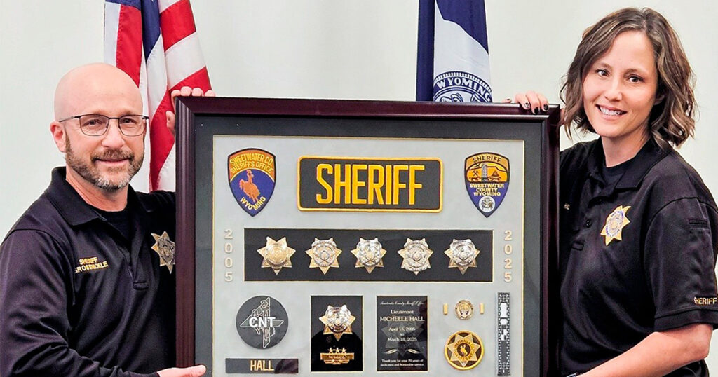 Michelle Hall Retires from Sweetwater County Sheriff's Office ...